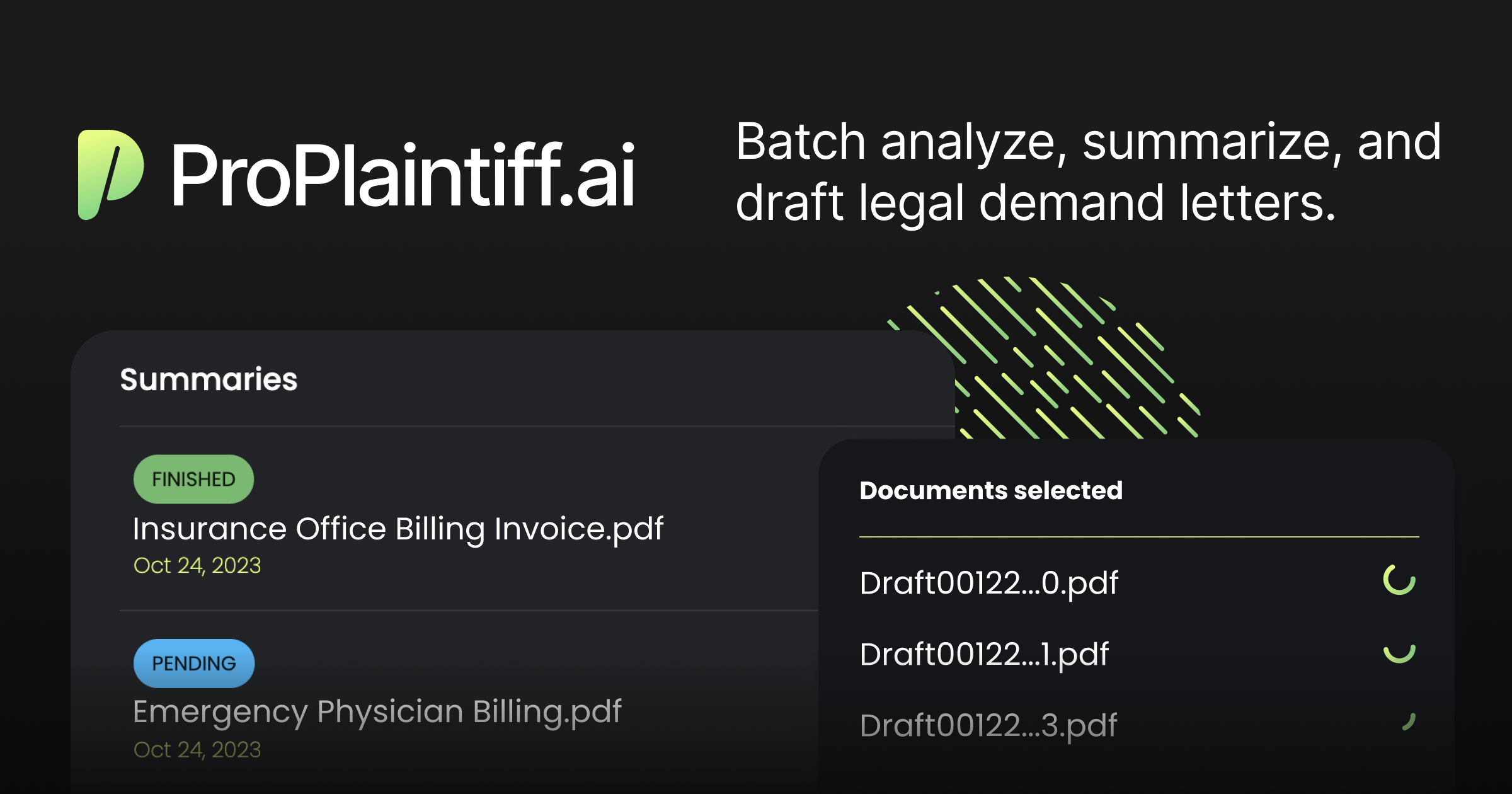 ProPlaintiff.ai - Create Demand Letters using the power of AI